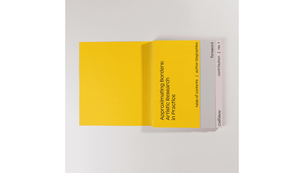 ‘Approximating Borders – Artistic Research in Practice.’ – Santiago ...